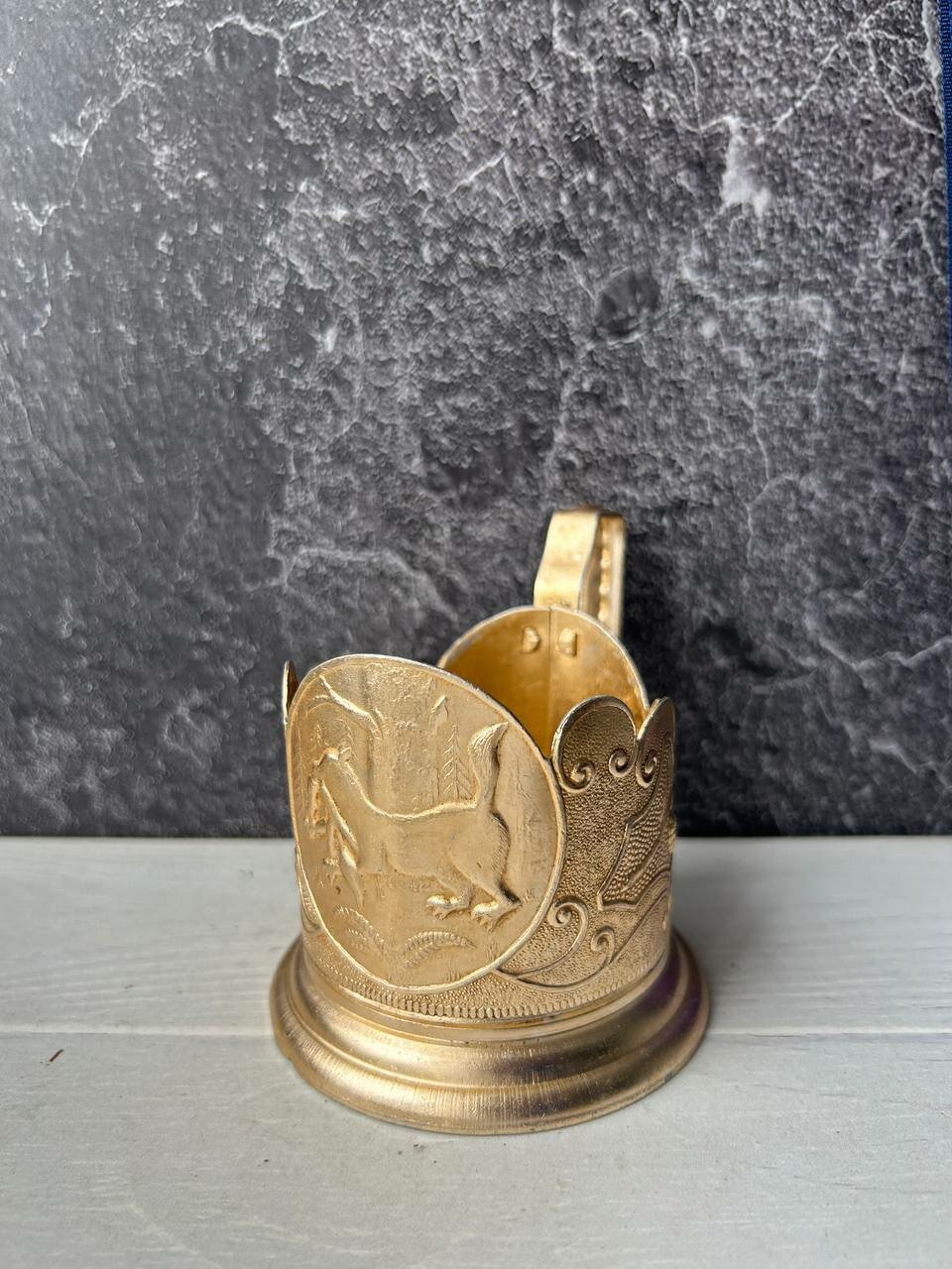 Подстаканник "Куница", алюминий СССР 70-е годы
