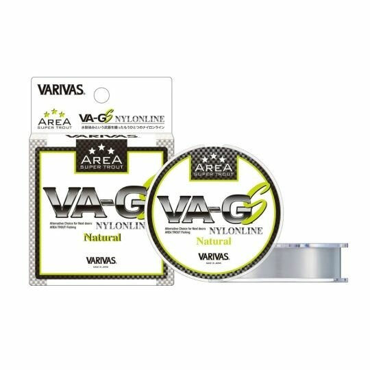 Монофильная леска VARIVAS SUPER TROUT AREA VA GS NYLON 150m CLEAR #0.6 3.48lb 0.128mm