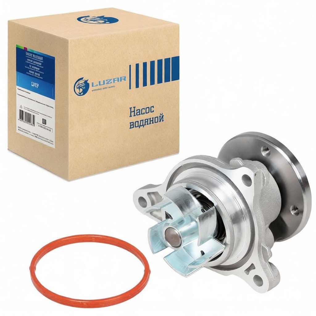 Насос водяной для а/м Hyundai Solaris (17-)/Kia Rio (17-)/Ceed (18-) 1.4i G4LC (LWP 0806) LUZAR арт.