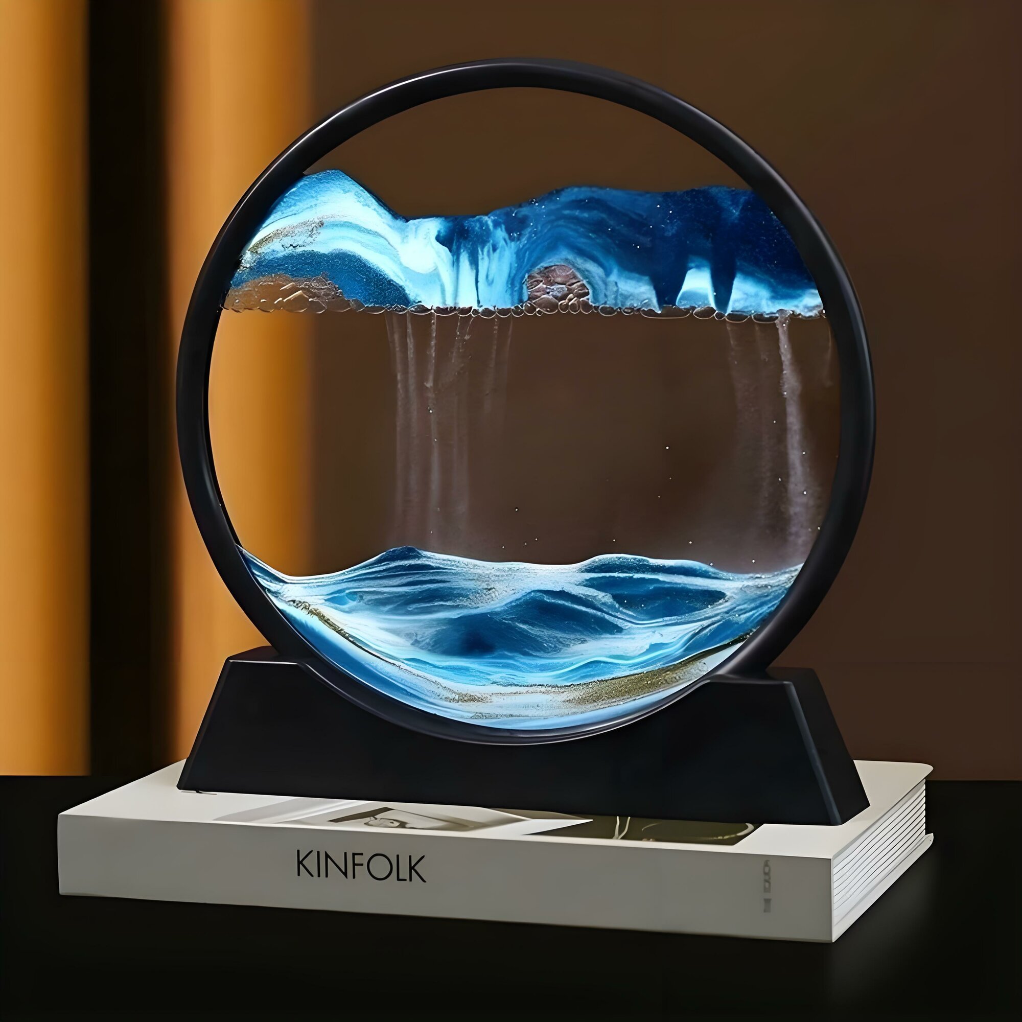 Зыбучие пески живопись творческое украшение 3D офис украшение дома подарок украшение рабочего стола гостиной