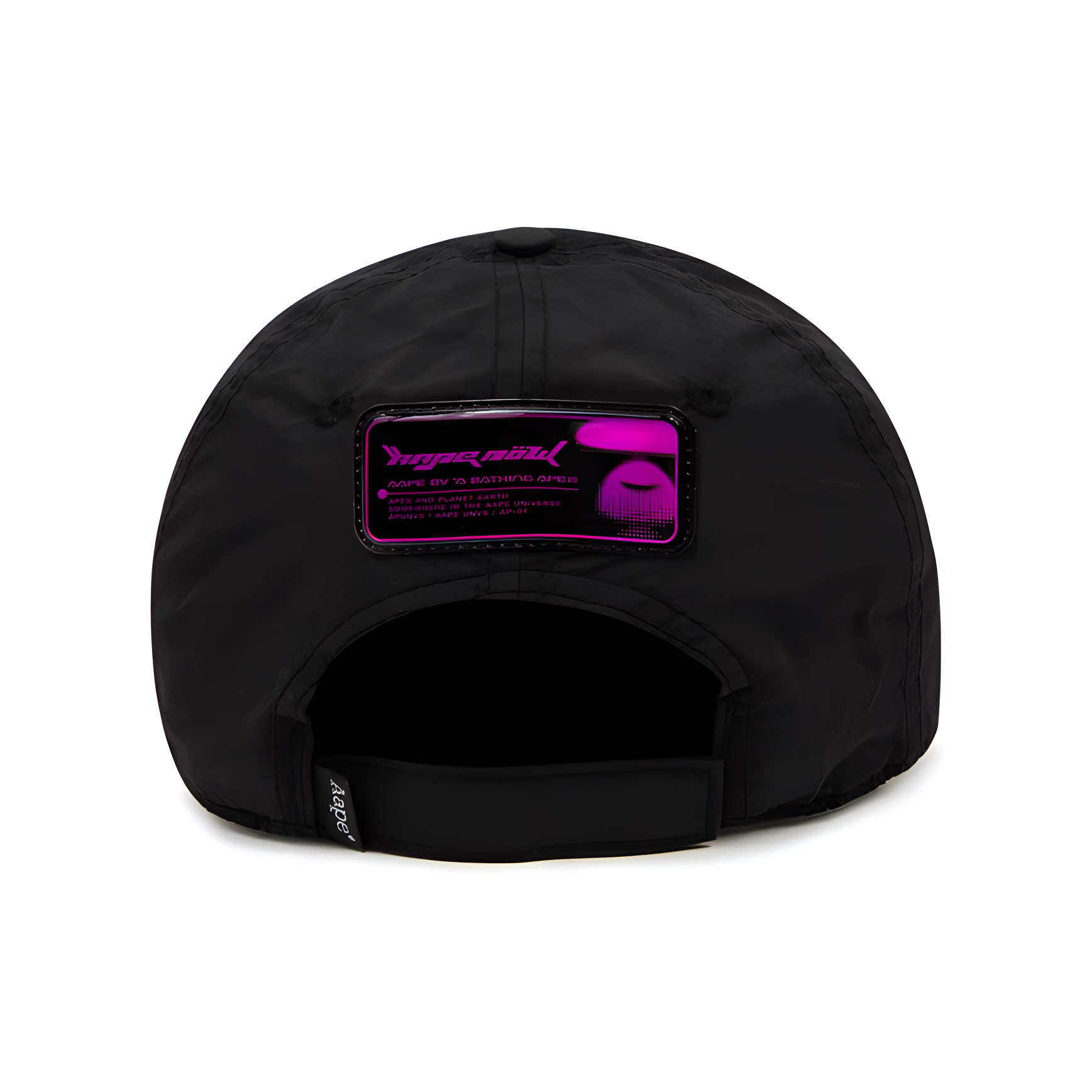 Бейсболка AAPE BY A BATHING APE для мужчин, размер Ф, черный — фото 1