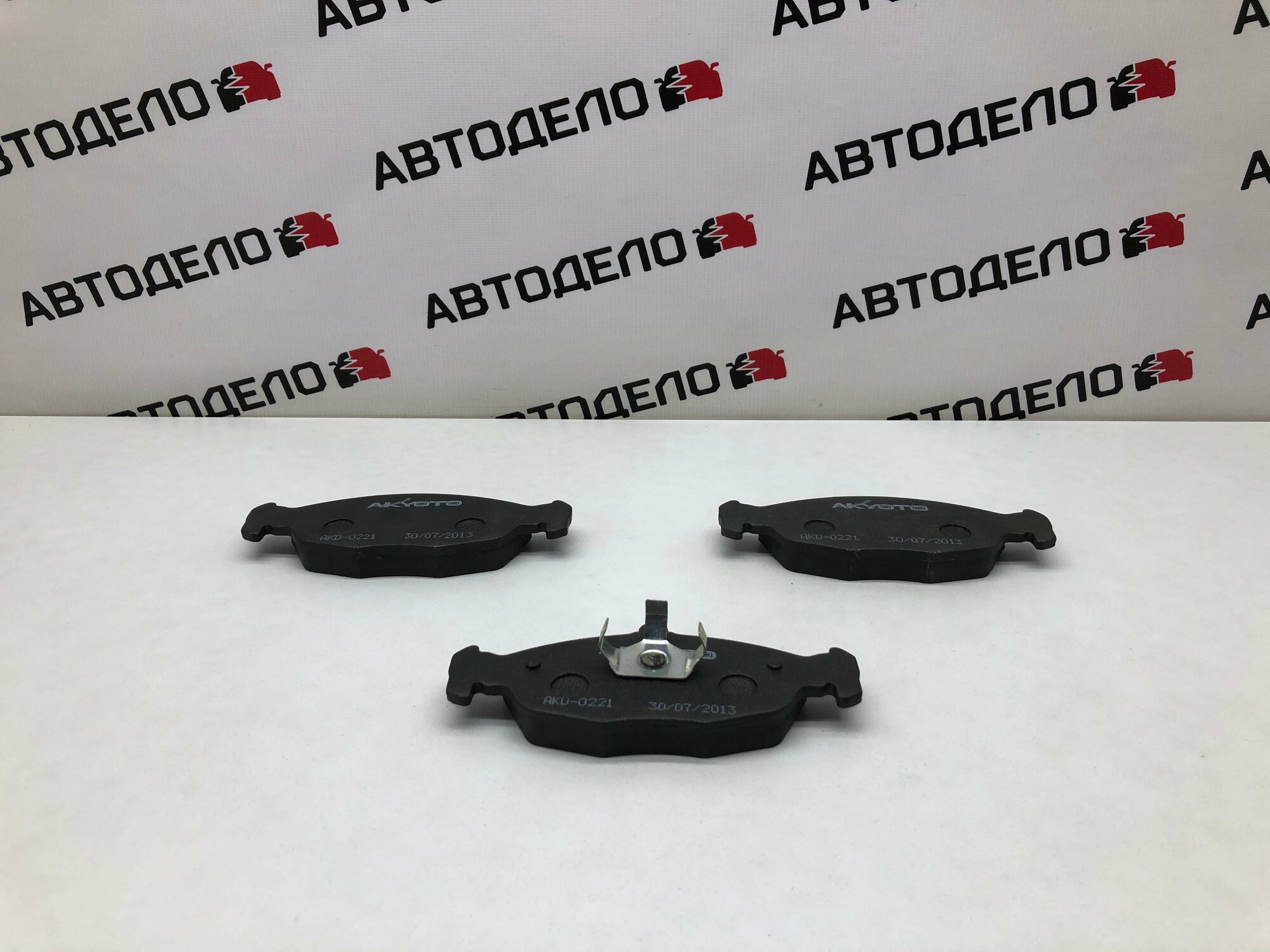 Колодки тормозные передние AKYOTO AKD0221 Nexia I