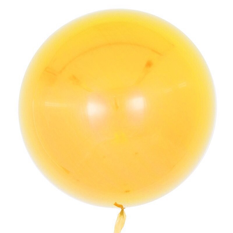 Набор шаров воздушных Falali сфера, Deco Bubble, жёлтый глянец, 10 шт, 18' 46 см
