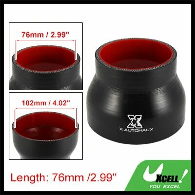 UXCELL 51-57 мм 57-63 мм 76-102 мм 89-102 мм прямой силиконовый редукторный шланг 76-102mm