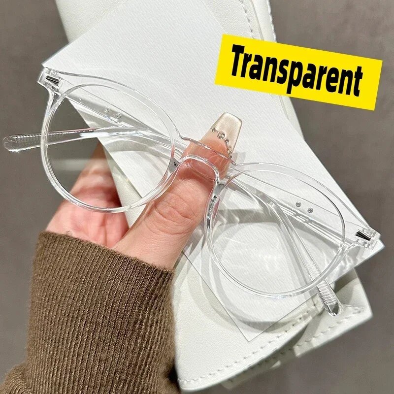ДIXSG круглые очки Transparent