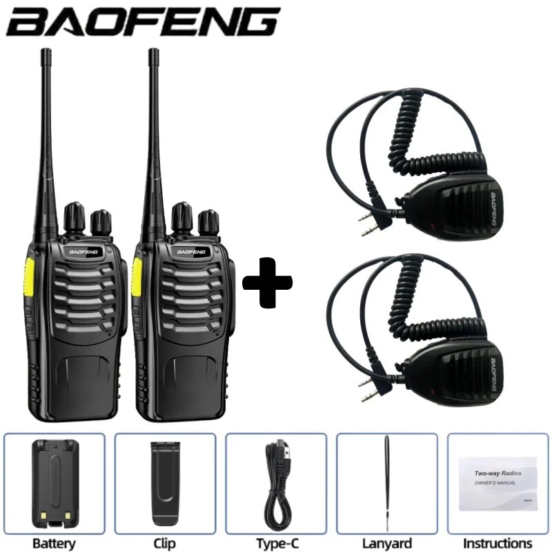 Baofeng AD-888HD Рация 2P Add-M, 2 шт