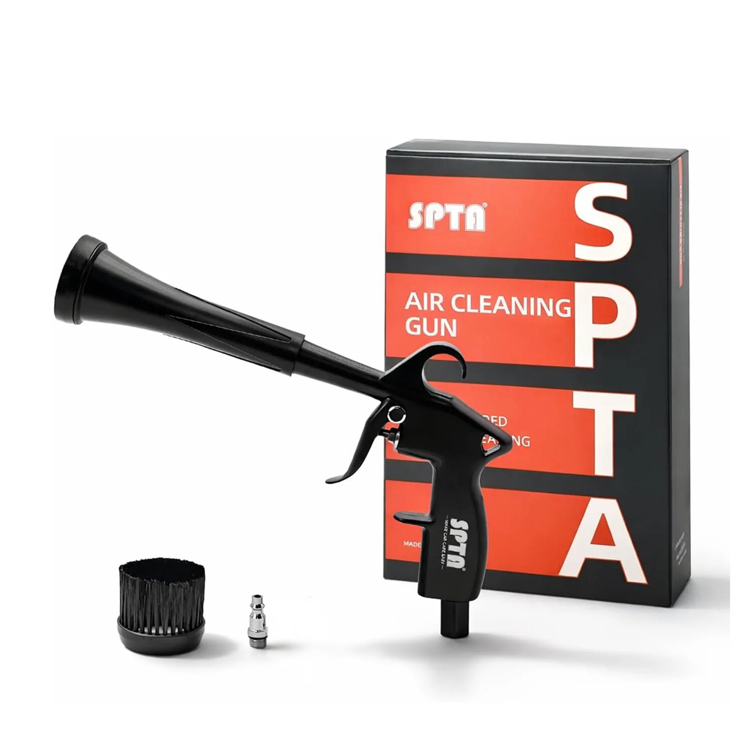 Пистолет для чистки автомобилей SPTA с насадкой-трубой, высоконапорный фен-вихрь для быстрой очистки от грязи
