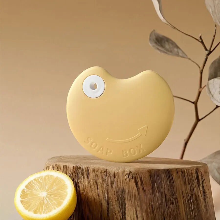 Оранжевая мыльница для душа, lemon flavor