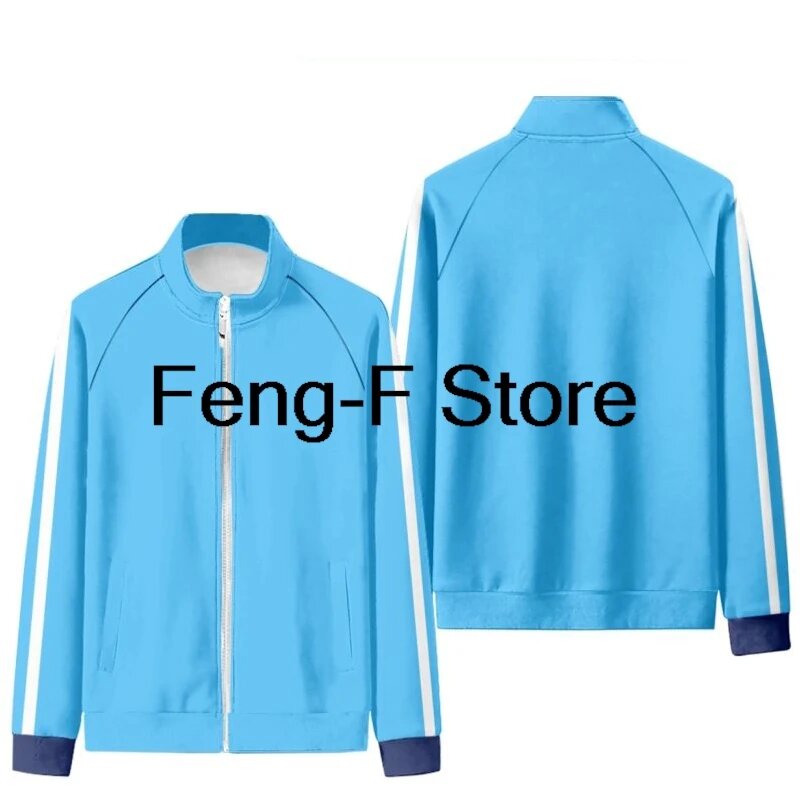 Спортивная куртка Feng-F Store, синяя, размер S, цвет 02