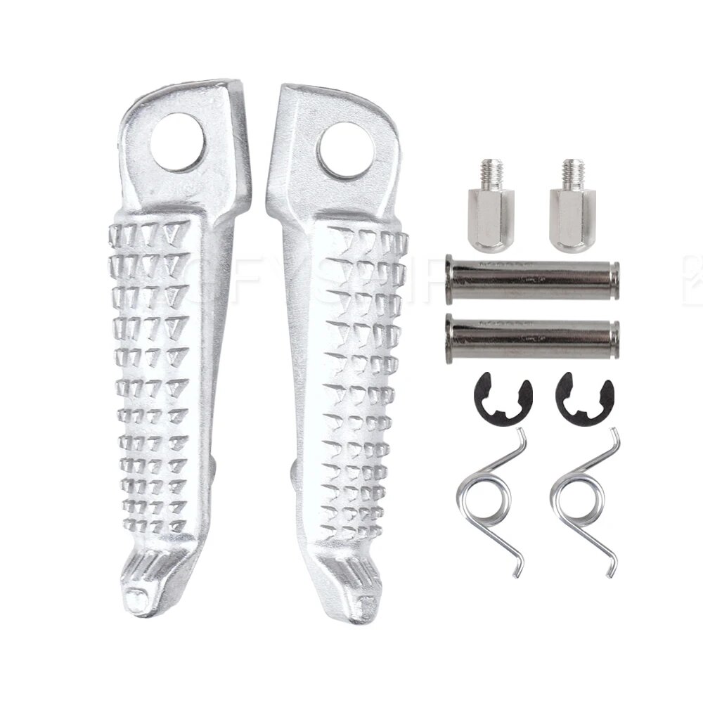 Подножки передние для Kawasaki ER6N/ER6F/Z750 White