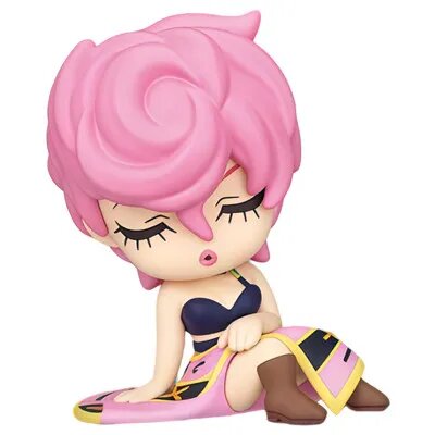 Фигурка Джорно Джованна Bandai JoJo Bizarre Adventure Golden Wind 4,5 см Розовый, зеленый