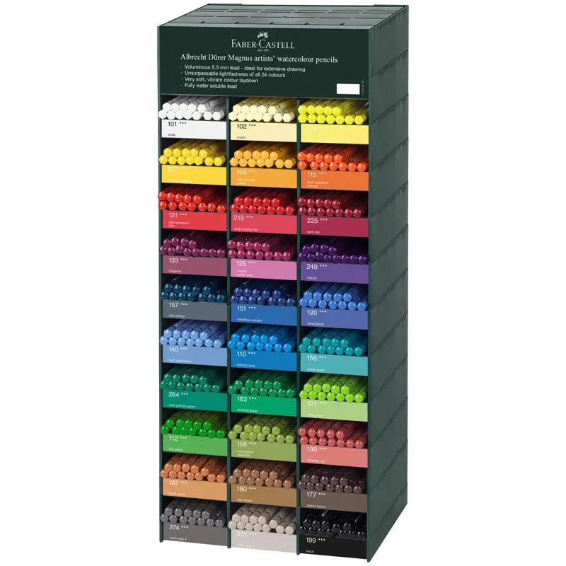 Дисплей для карандашей Faber-Castell 120 ячеек (без наполнения)