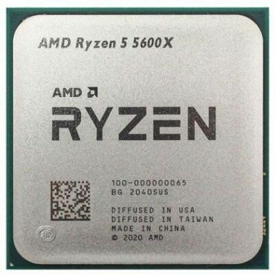 Процессор для ПК AMD Ryzen 5 5600X AM4 OEM (100-000000065) PI