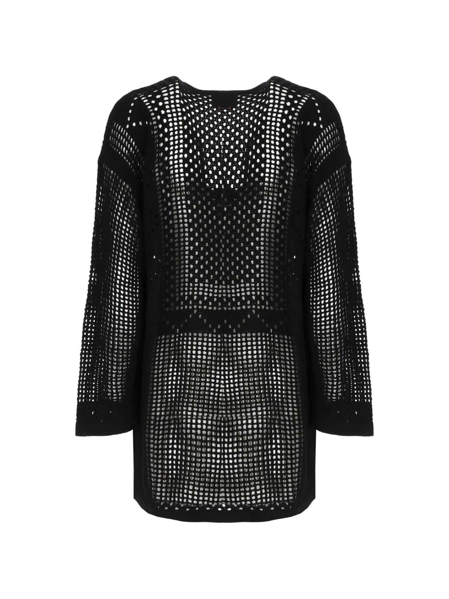 Платье Alicia crochet-knit mini beach dress