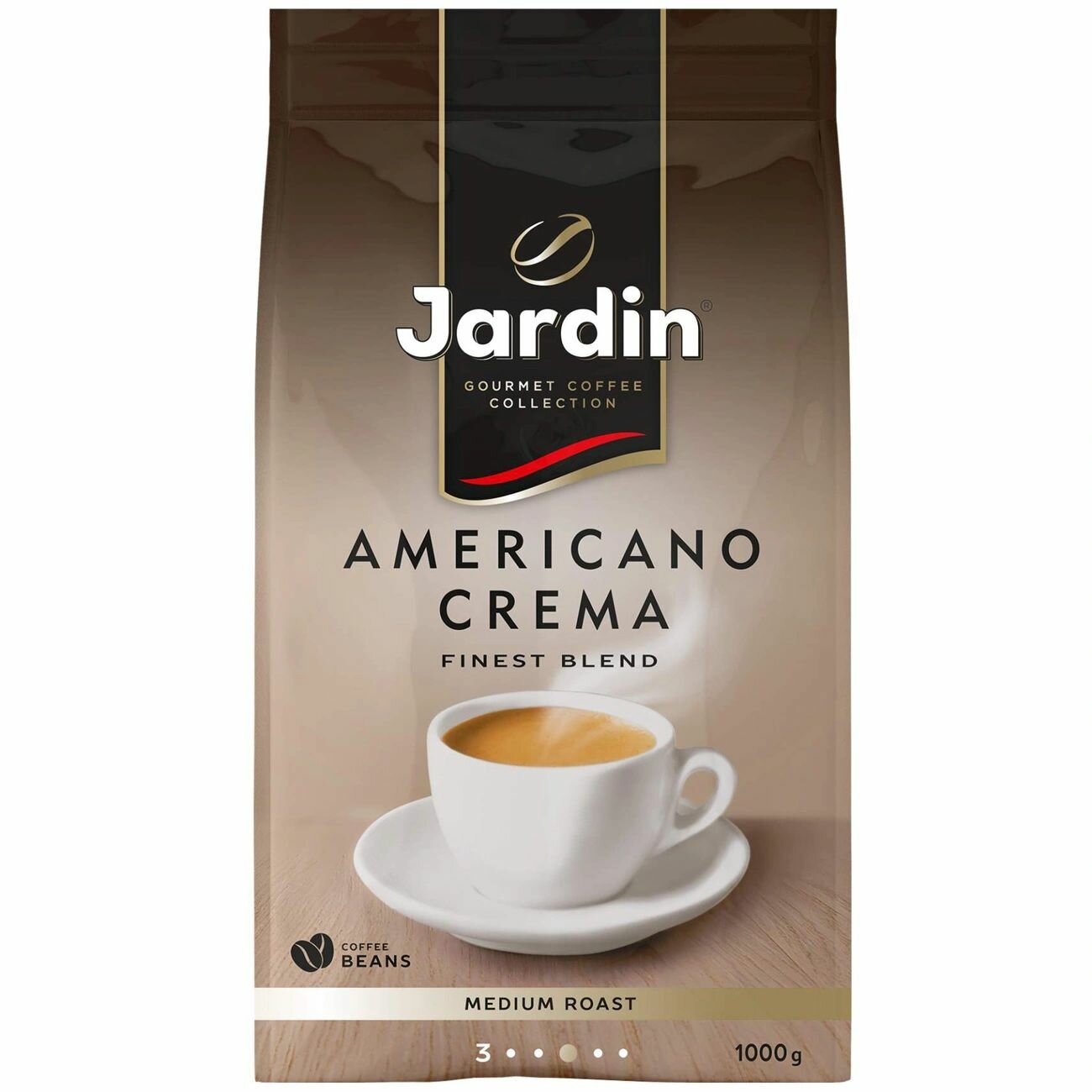 Кофе зерновой Jardin Americano Crema 1кг 265067