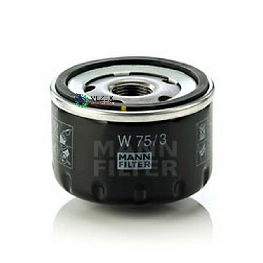 MANN-FILTER W753 Фильтр масляный MANN-FILTER W753