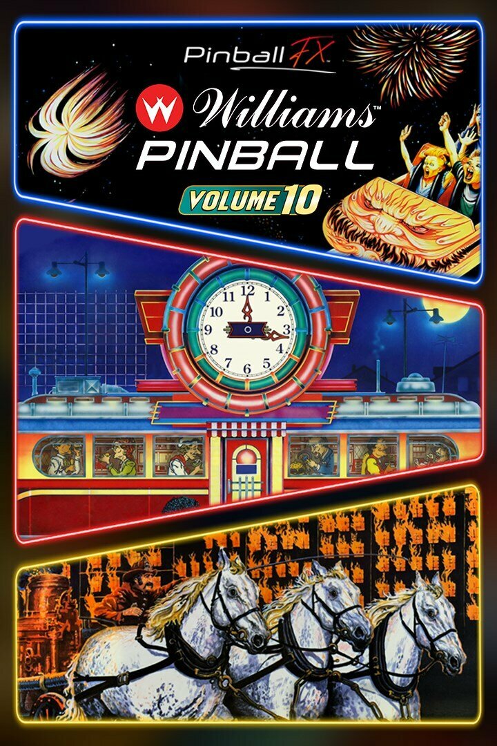 Pinball FX - Williams™ Pinball Volume 10 — дополнение (DLC) для Xbox · нужна базовая игра · Xbox Series X|S