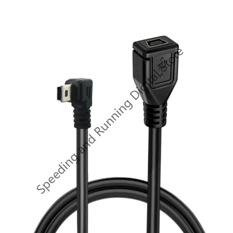 USB кабель Mini USB для камеры Left curved