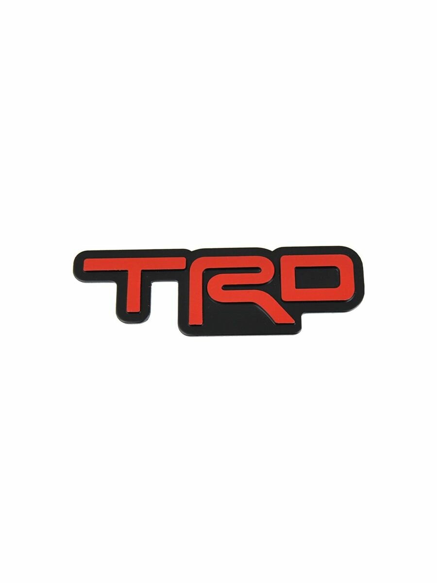 Алюминиевые TRD наклейка