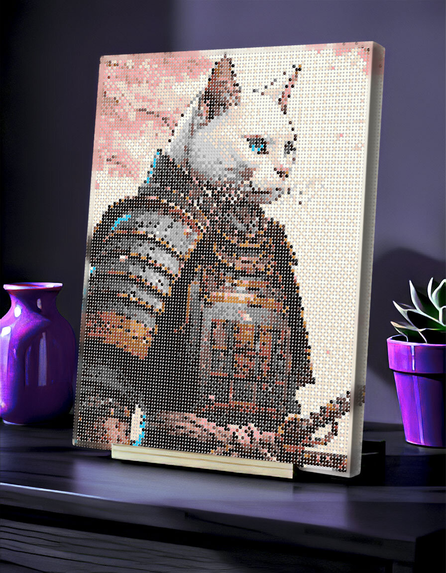 Алмазная мозаика Кот — фото 1
