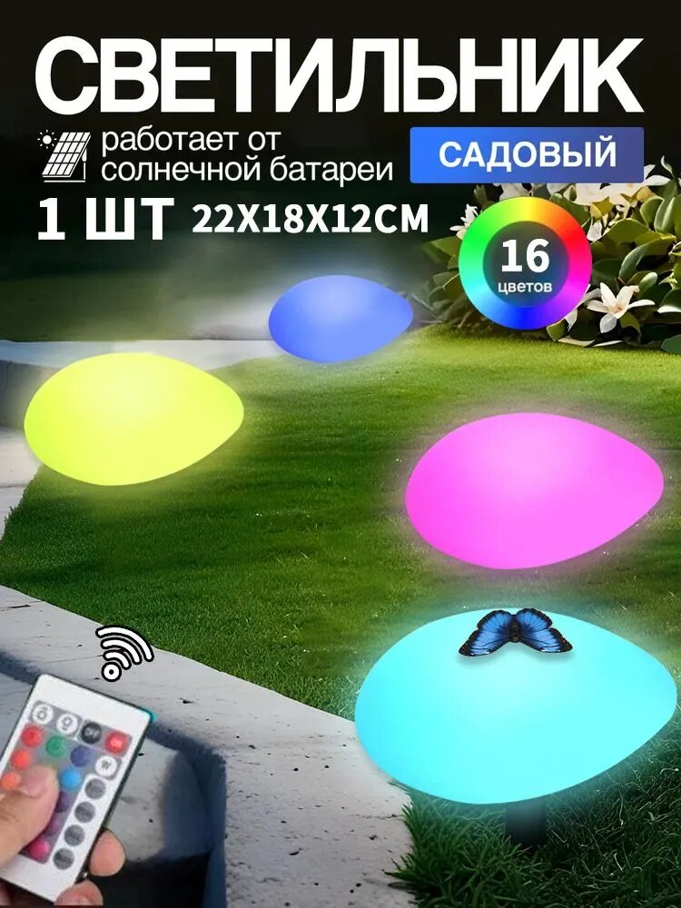Уличный светильник, 1.2W, количество ламп:1шт