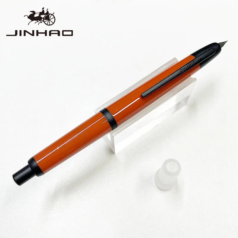 Jinhao 20 перьевая ручка EF/F F, orange red