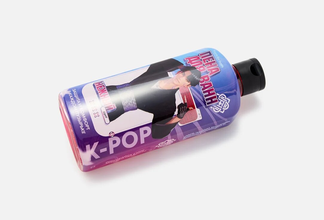 К-POP Нежный щит Пена для ванн 400 мл