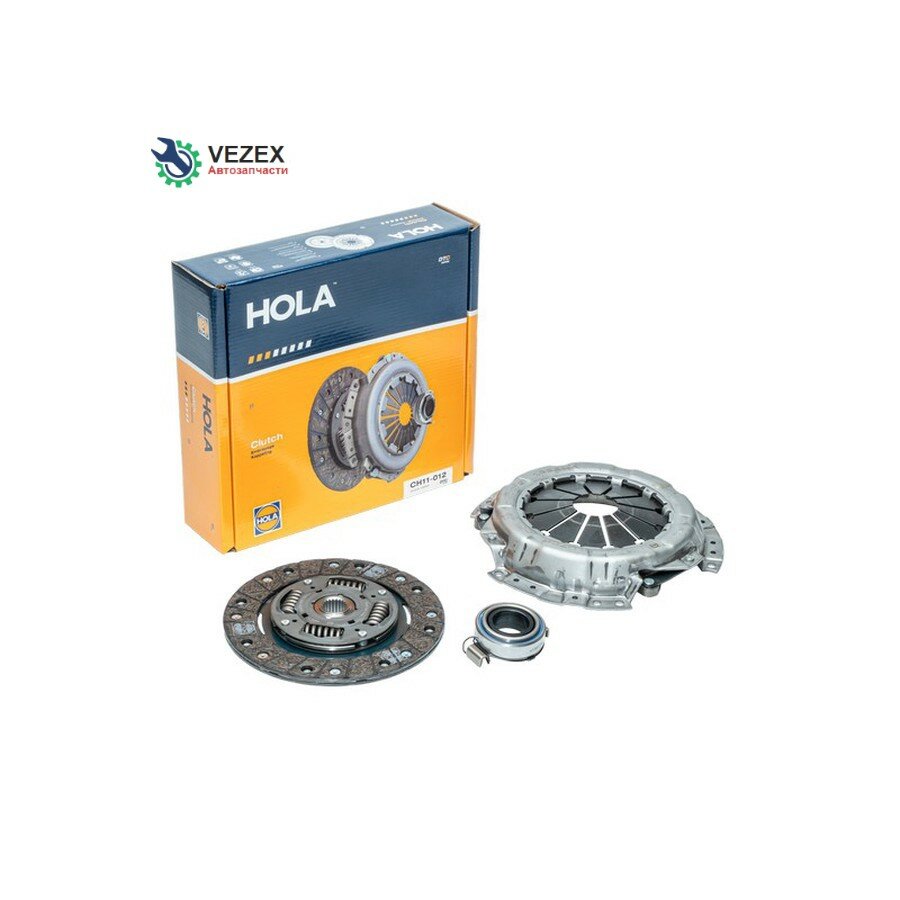 HOLA CH11-012 Сцепление с подш. TOYOTA Corolla (E100, E110, E120) 1.6, Avensis (T220, T250) 1.6,1.8, Rav 4 II 1.8, Ca