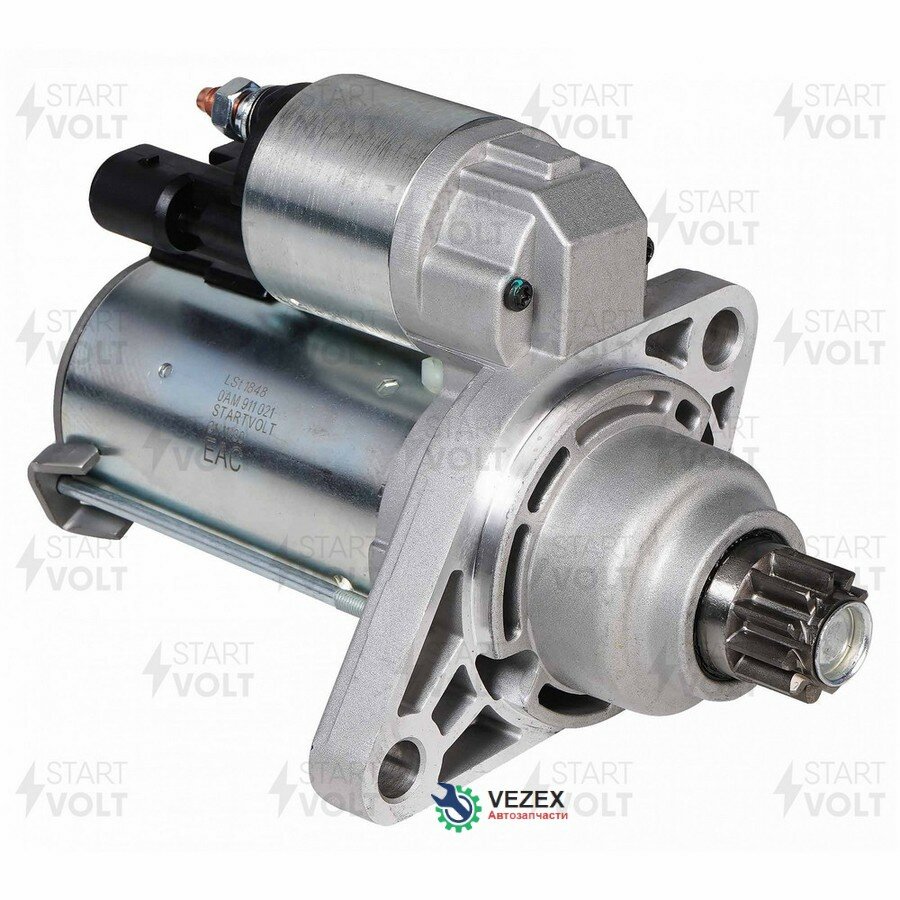 STARTVOLT LST1848 Стартер для а/м VAG Rapid (12-) 1.4TSI (LSt 1848)