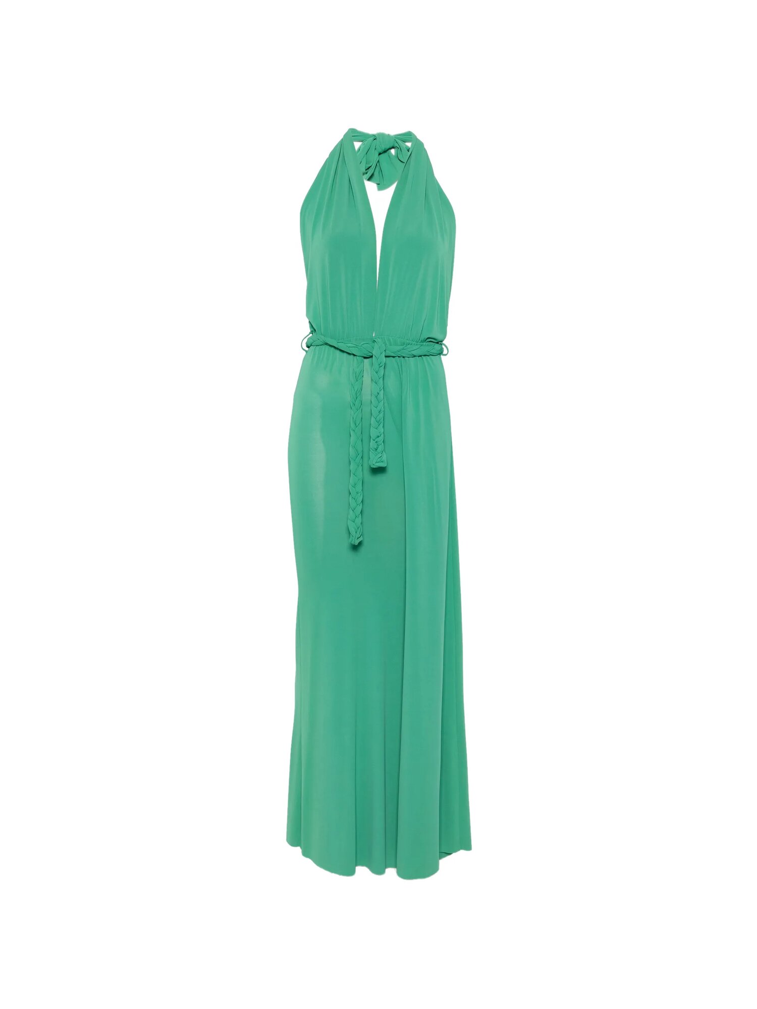 Комбинезон Halterneck braided-belt jumpsuit