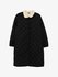 Пальто James Perse Shearling-collar quilted coat, размер 42