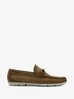 Лоферы Strap-detail suede loafers
