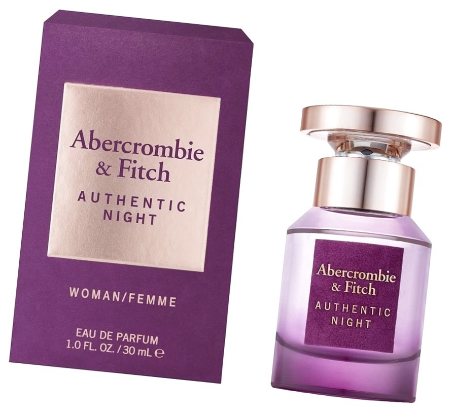 Парфюмированная вода Abercrombie and Fitch Authentic Night 50 мл - Аутентик Найт для женщин