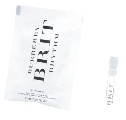 Туалетная вода Барбери Брит Ритм Фор Вумен 2 мл сэмпл женская - Burberry Brit Rhythm For Woman