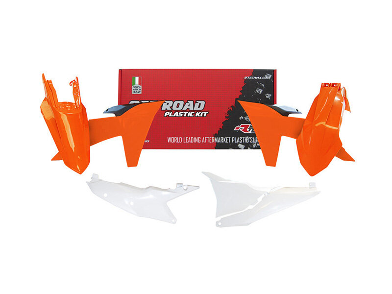 Комплект пластика RTech R-KITKTM-OEM-524 KTM EXC/EXCF/XC-W/XCF-W150-500 24 черно-оранжево-белый