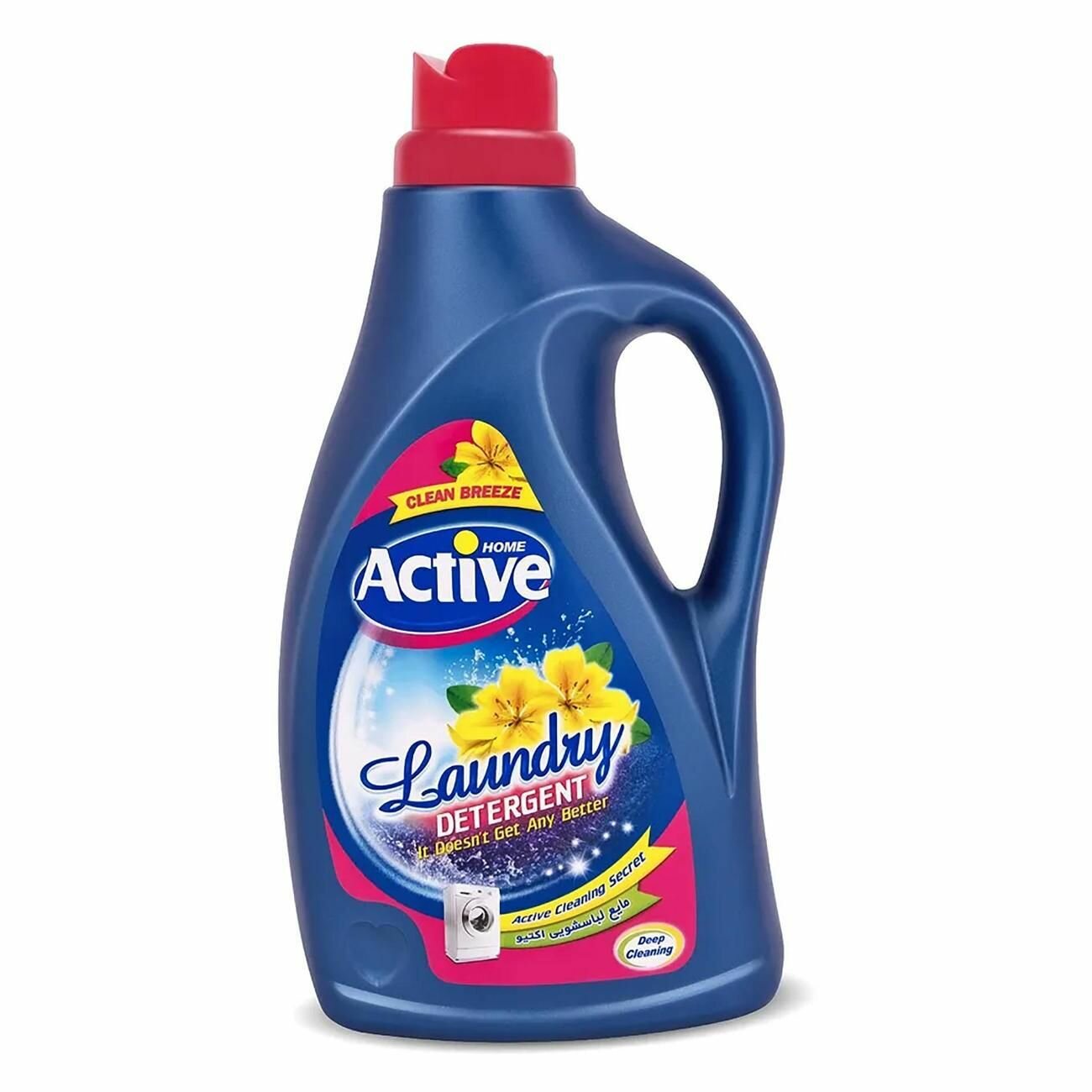 Гель для стирки ACTIVE "Clean Breeze" Степные цветы, 2.5 л