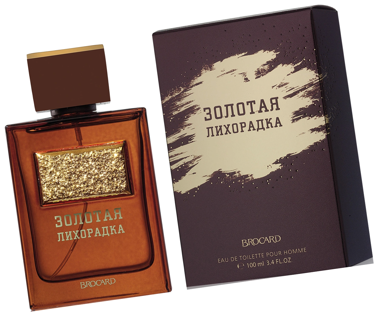 Мужская туалетная вода Брокард Золотая Лихорадка 100 мл - Brocard Golden Fever духи