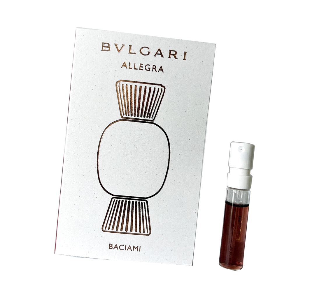 Bvlgari Baciami миниатюра духов 1.5 мл для женщин - Булгари Бачиами пробник, Поцелуй Меня
