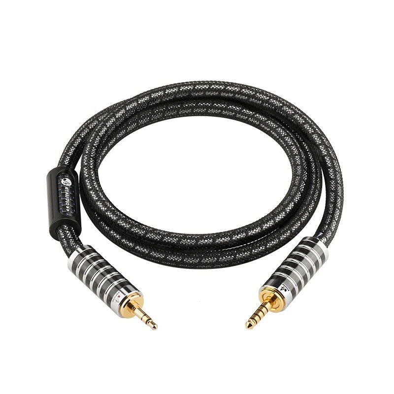 Аудиокабель ATAUDIO Dark Lord 4.4мм-3.5мм, 3 м