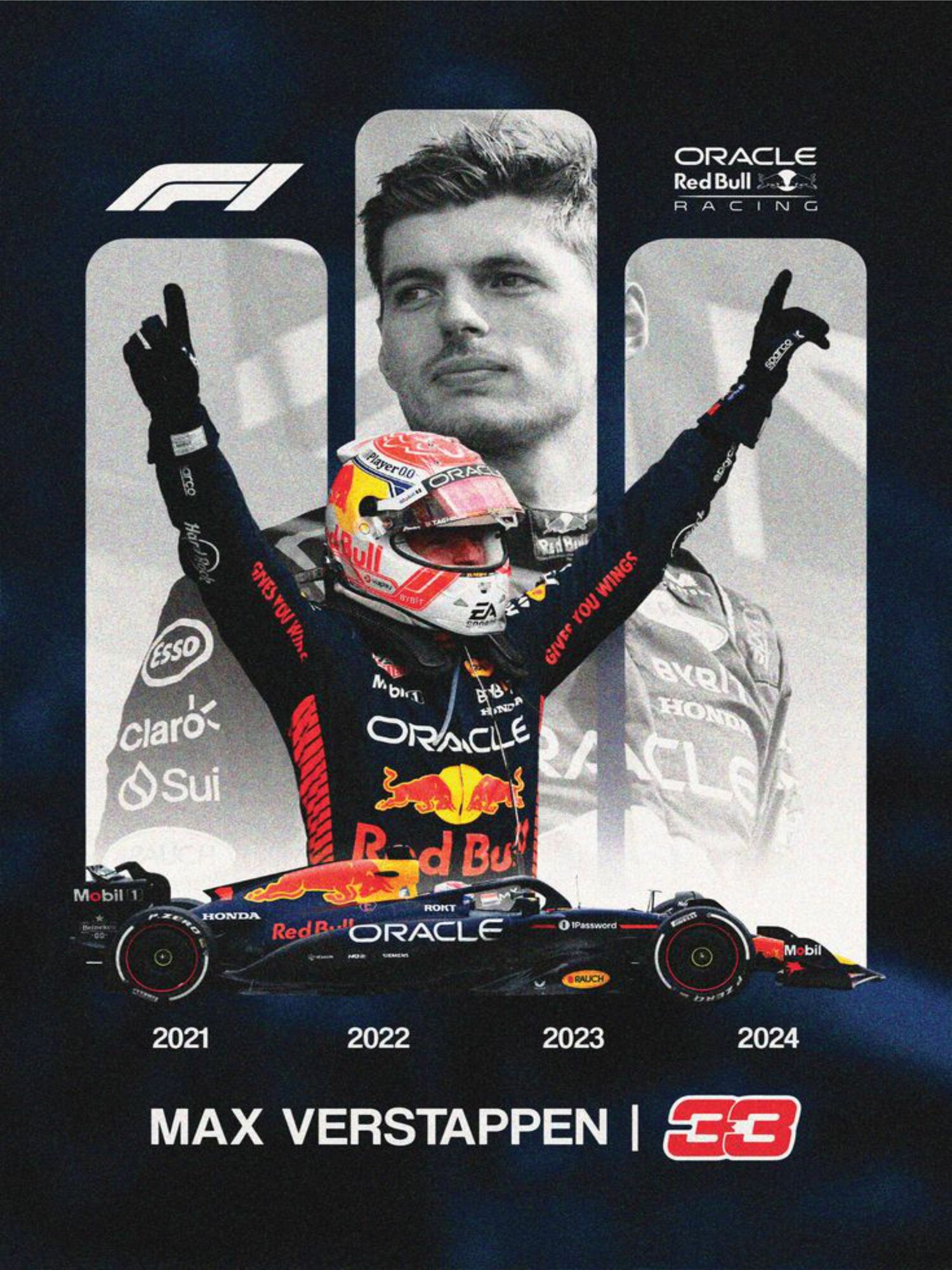Постер А3- Max Verstappen — фото 1