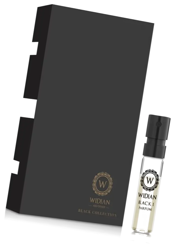 Миниатюра духов Видиан Блек Коллекшен 1 2 мл / Widian Black Collection I сэмпл