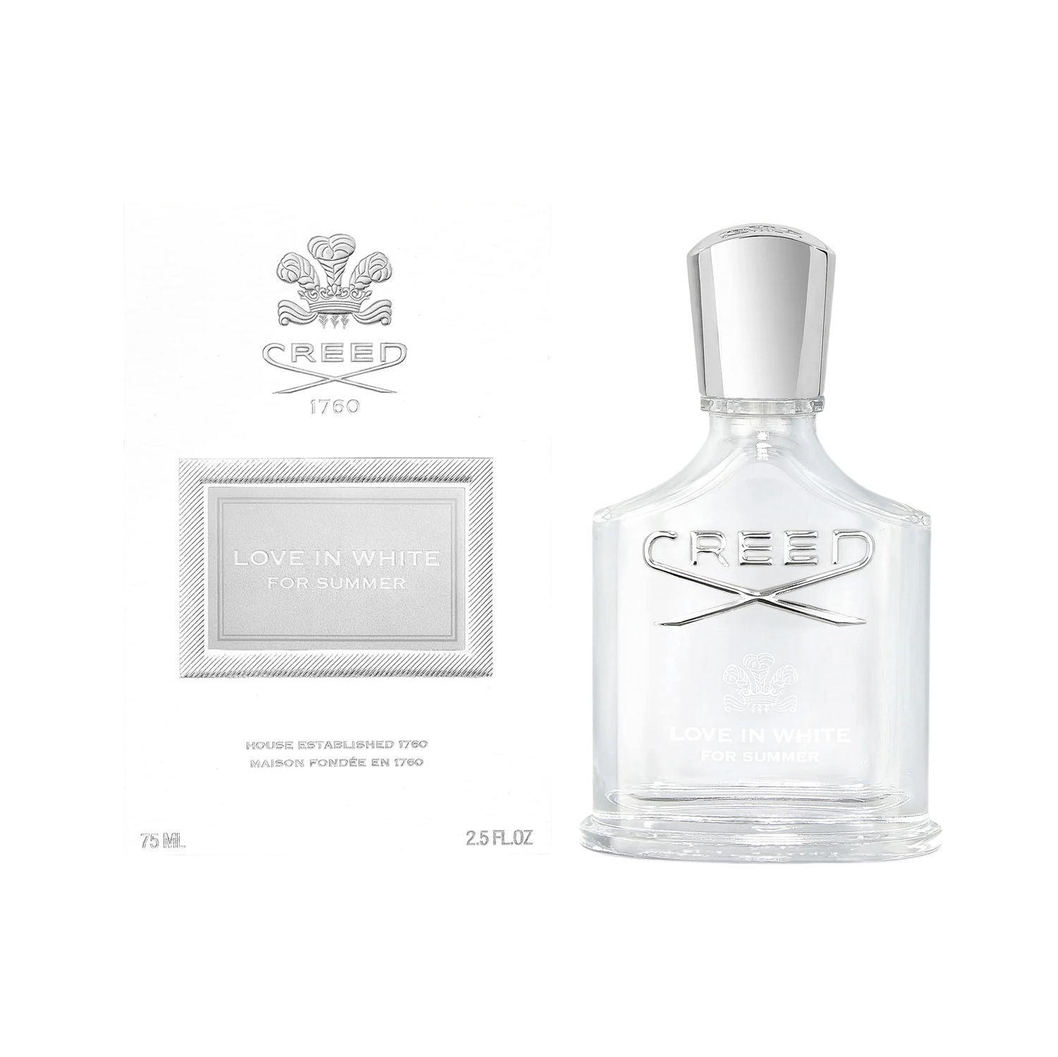 Любовь В Белом для Лета / женская парфюмерная вода Creed Love In White For Summer 75 мл