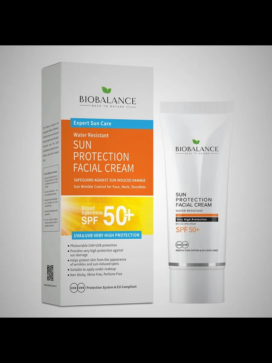BIOBALANCE SUN PROTECTION CREAM 50+ SPF 75 ML ISP Кре 75 мл