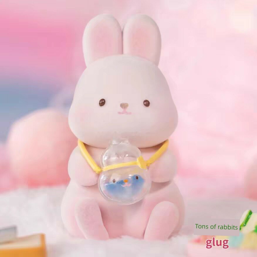 Слепая коробка Momo Rabbit - Крольчиха Тун-Тун, мягкая фигурка, 1 шт, официальный лицензиат