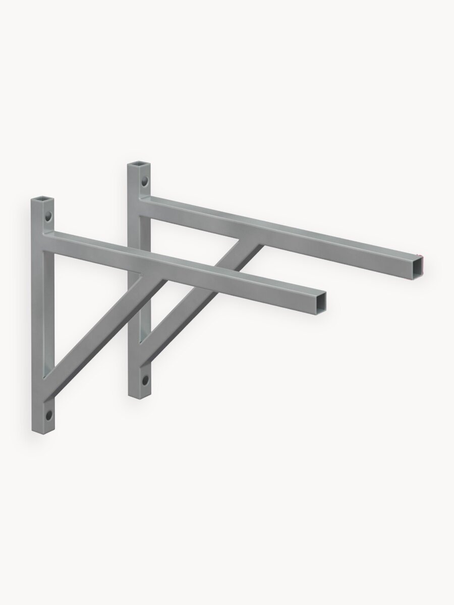 Консольные уголки, крепление для труб 300*500 2шт (пчм20*40) росстин