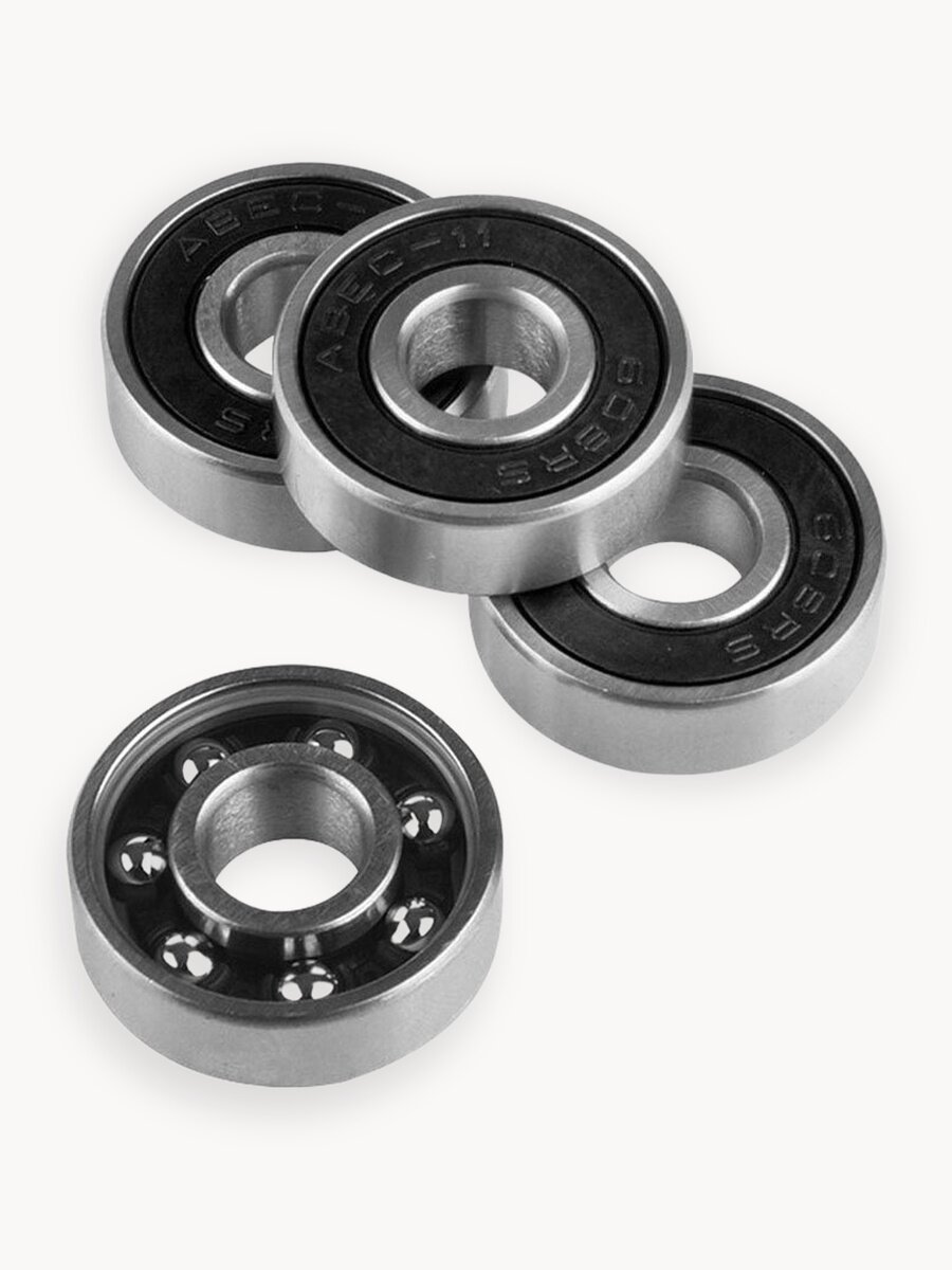 Подшипники 608, 2RS ABEC-11, нержавеющая сталь, резиновая прокладка с двух сторон, 10шт