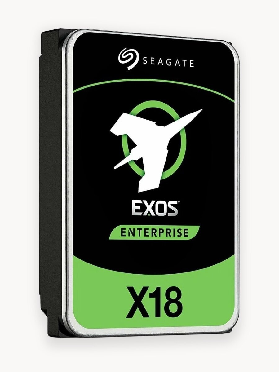 Жесткий диск Seagate Exos X18 ST14000NM000J, 14ТБ, HDD, SATA III, 3.5"