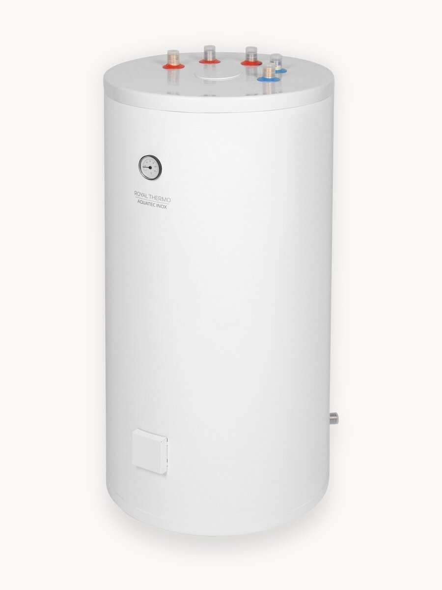 Бойлер косвенного нагрева Royal Thermo AQUATEC INOX RTWX-T 150 напольный верхнее подключение