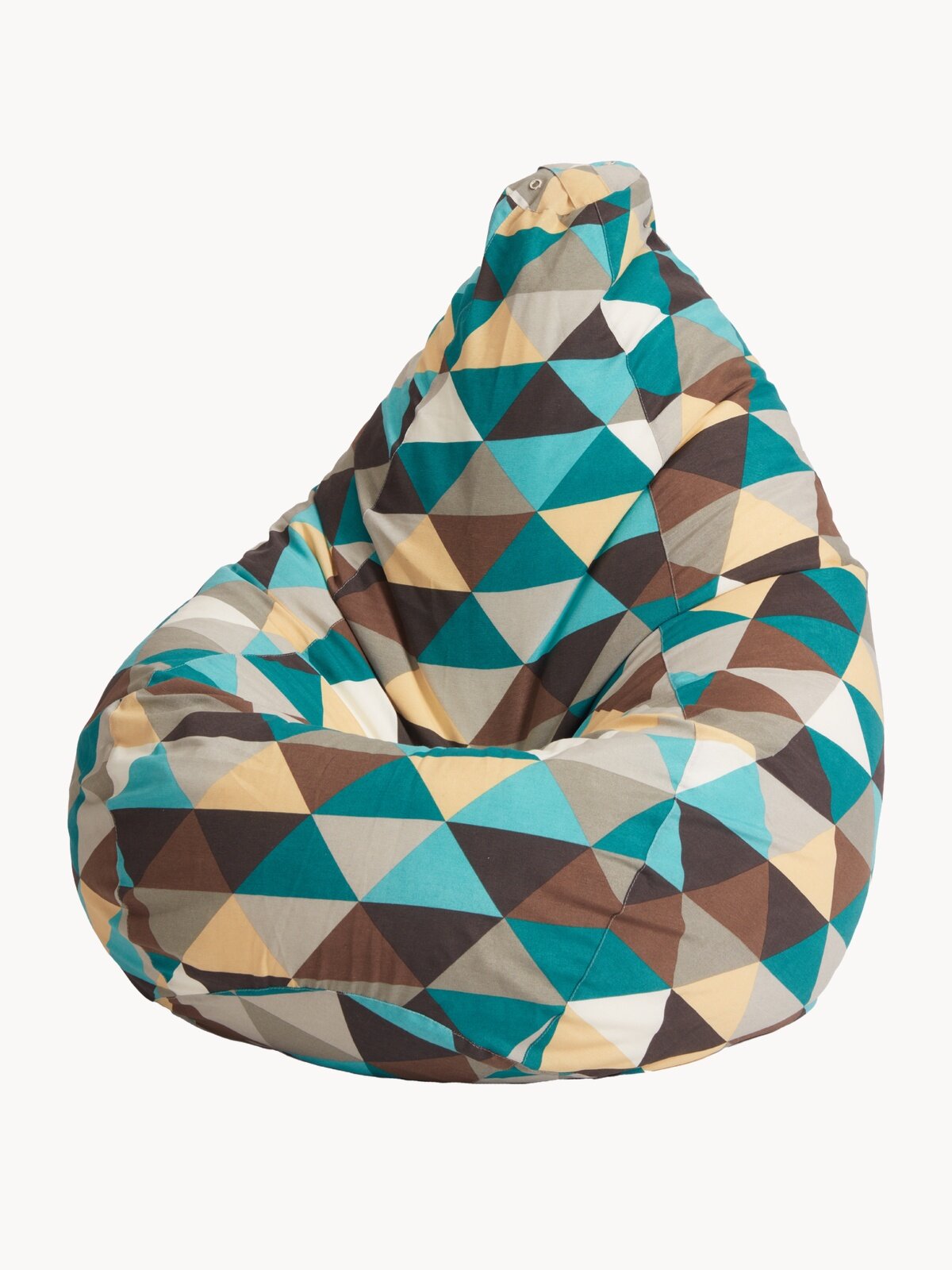 Кресло-мешок Пуффбери «Груша», размер XXXXL большой, Жаккард Ромб