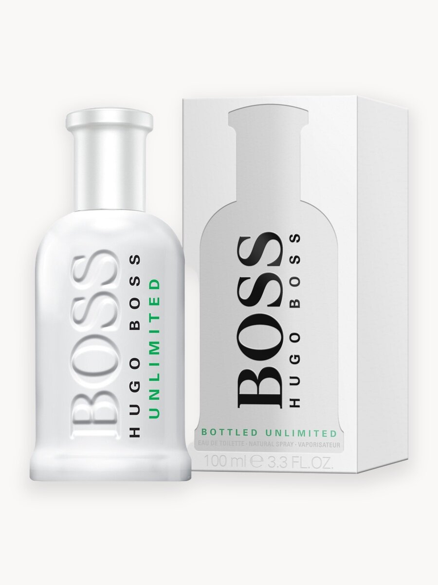 BOSS туалетная вода Boss Bottled Unlimited, 100 мл, 150 г